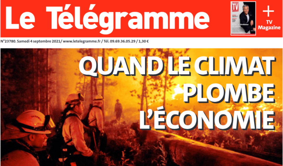 Le Climat Va Peser De Manière Très Forte Sur L économie Christian De